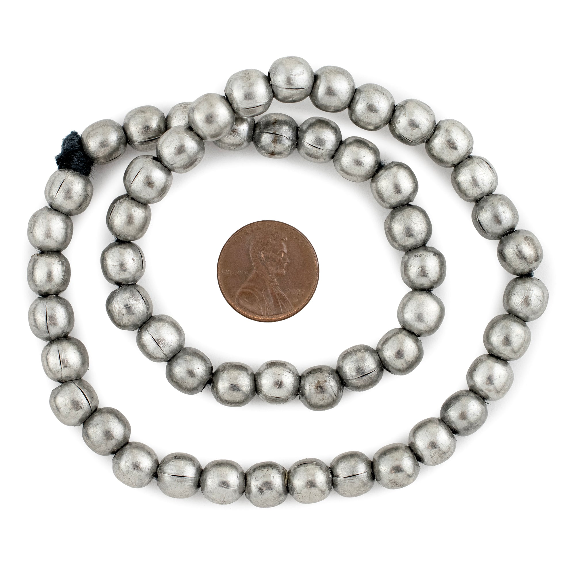 Antique Silver Hollow Sphere Beads (8mm) — The Bead Chest