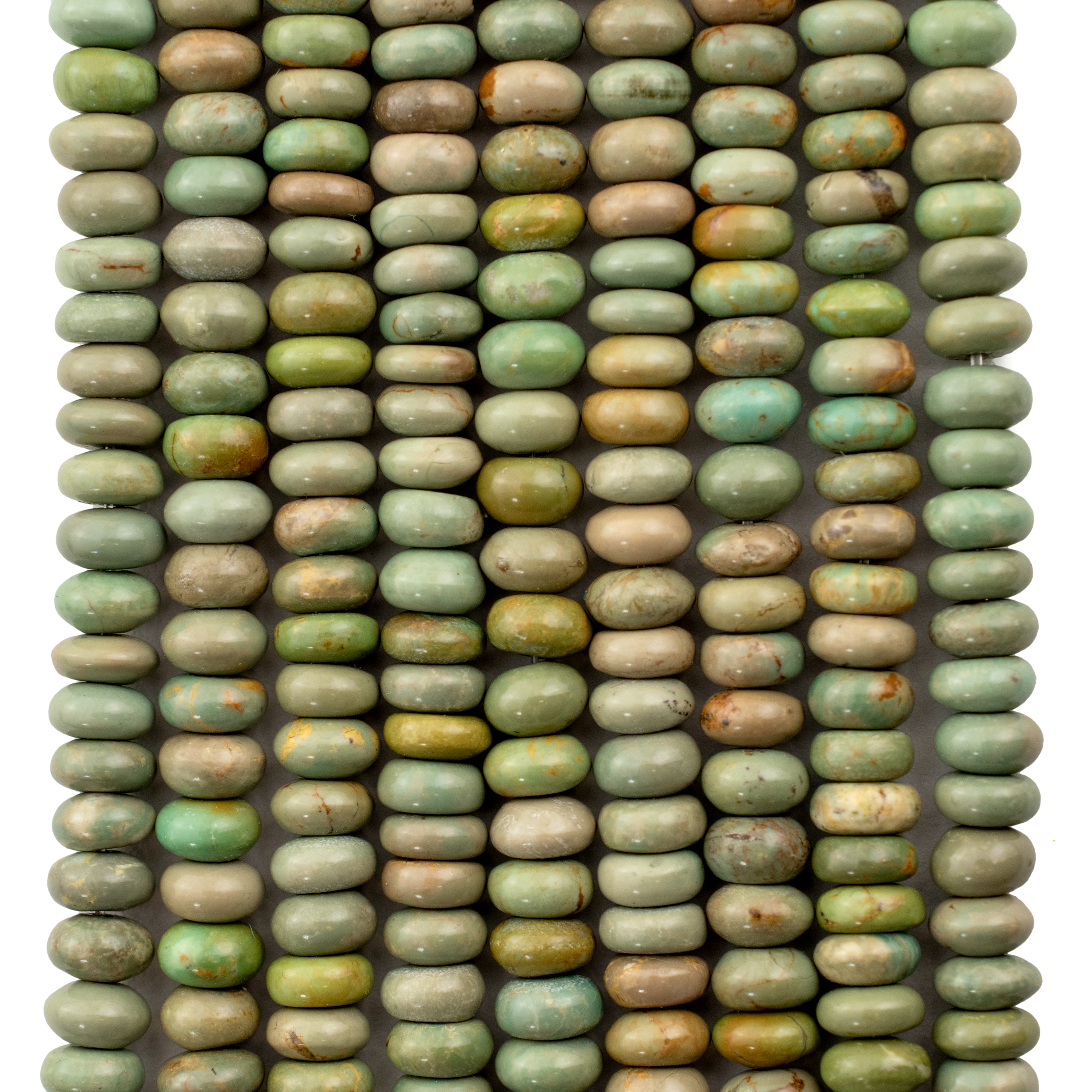 Turquoise Rondelle Beads — The Bead Chest