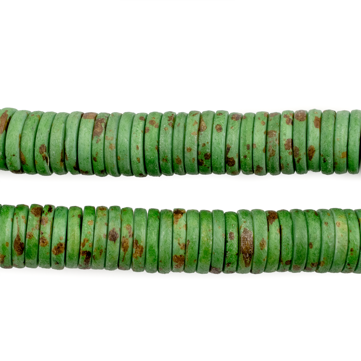 Pear Green Bone Button Beads (10mm) — The Bead Chest