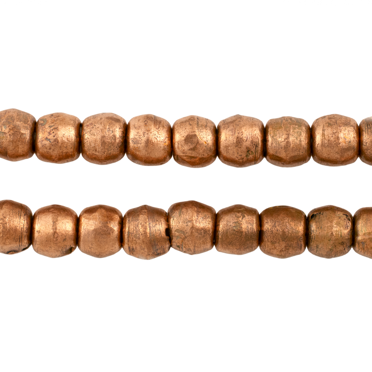 Round Copper Ethiopian Beads (8mm) — The Bead Chest