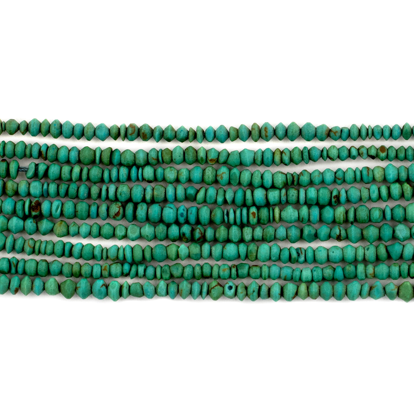 Malachite-Style Stone Heishi Beads (2.5mm) — The Bead Chest