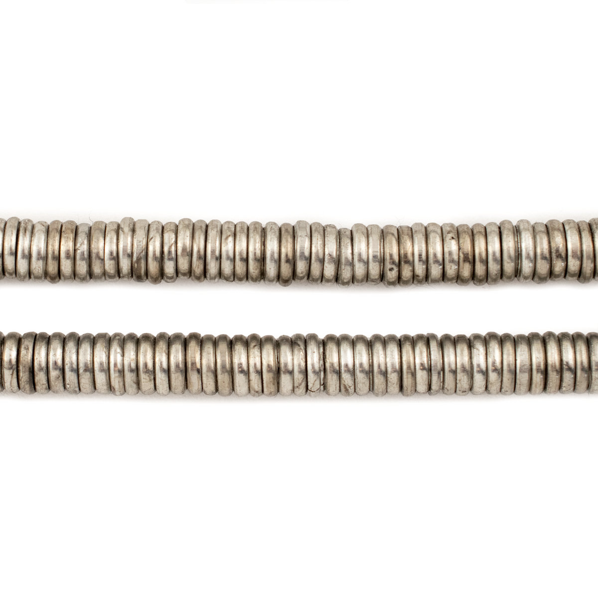 Antiqued Silver Ring Beads (6mm) — The Bead Chest