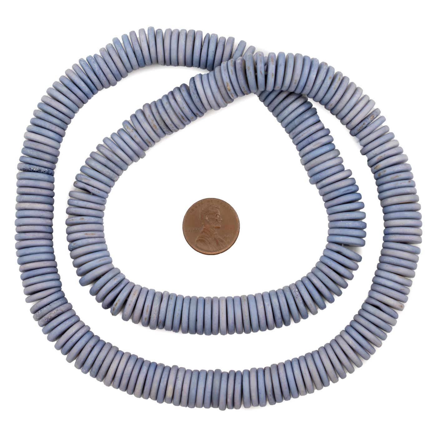 Denim Blue Bone Button Beads (12mm) — The Bead Chest