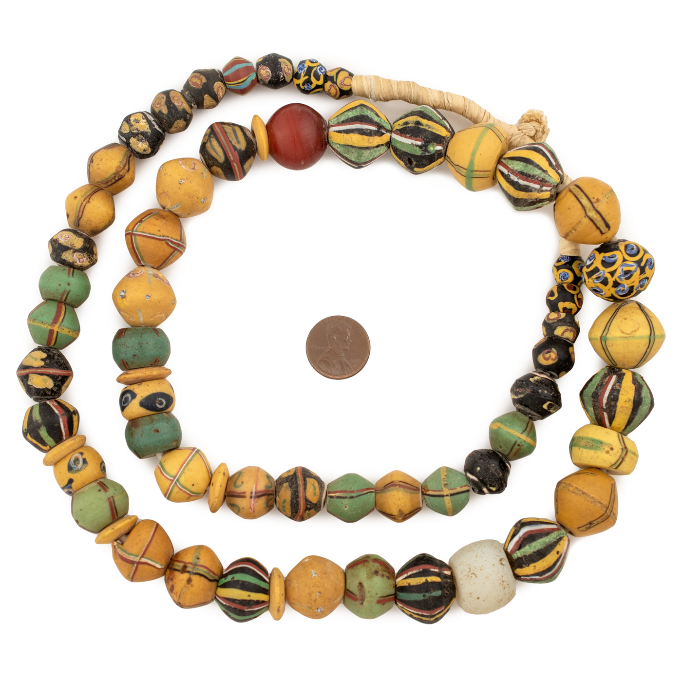 Assorted Antique Venetian King Beads (Large, Graduated) — The Bead Chest