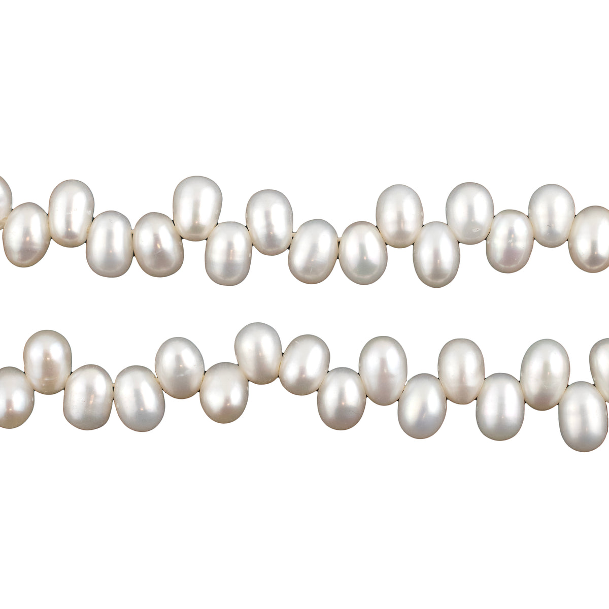 Top-Drilled Potato-Shaped Vintage Japanese Pearl Beads (5x7mm) — The ...