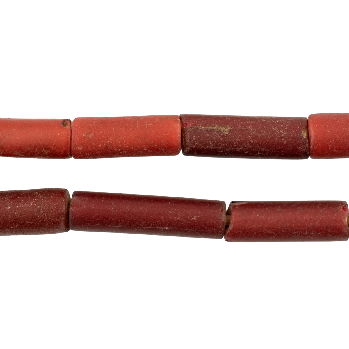 Antique Cornaline D'Aleppo White Heart Venetian Trade Beads #17477 ...