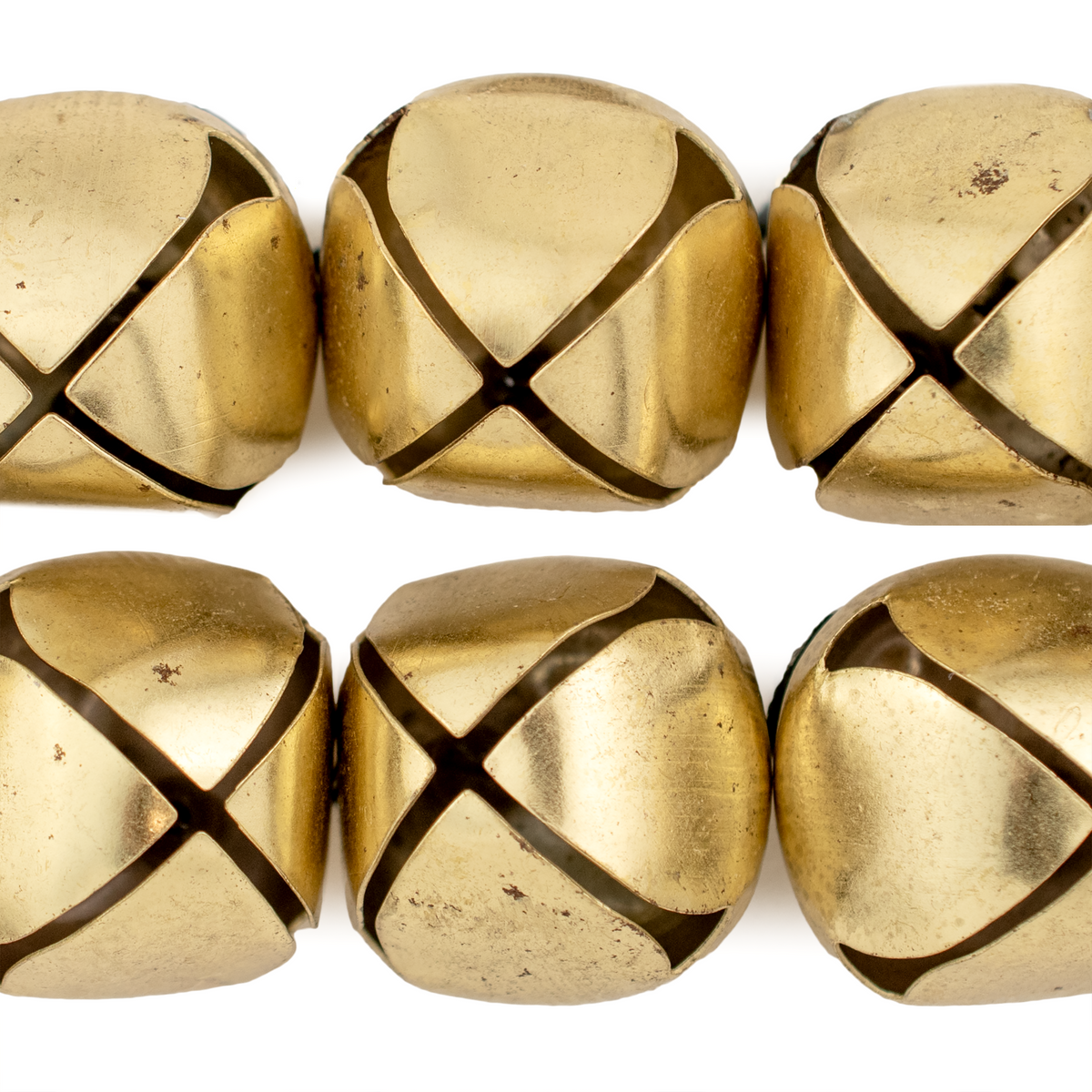 Jumbo Brass Bell Pendants (30mm) — The Bead Chest