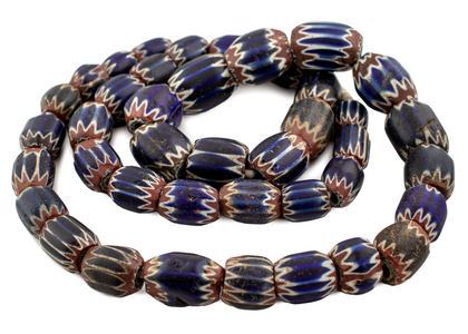 Rare Antique Venetian Seven-Layer Chevron Beads – Museum-Grade Collect ...