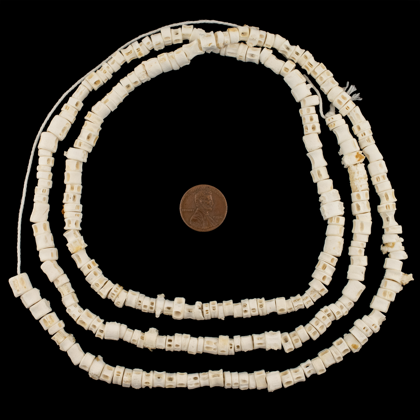 African Bone Batik Beads — The Bead Chest