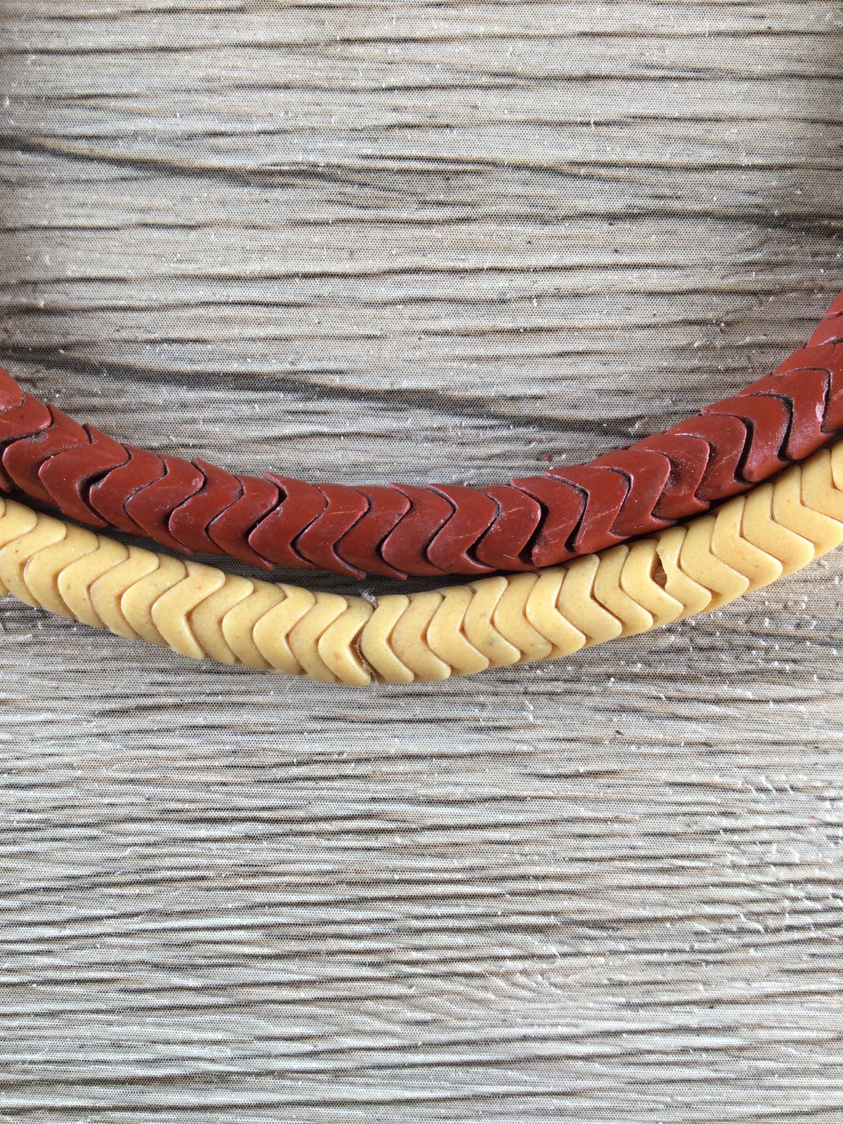 Hidden Gems: Vintage Czech Interlocking Snake Beads — The Bead Chest