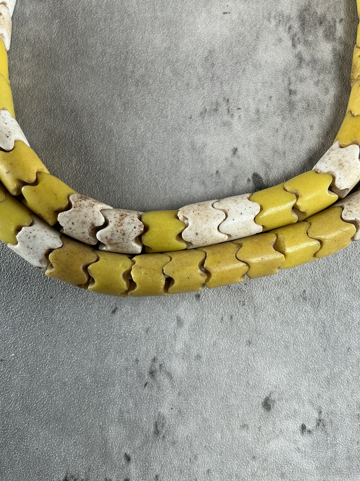 Hidden Gems: Vintage Czech Interlocking Snake Beads — The Bead Chest