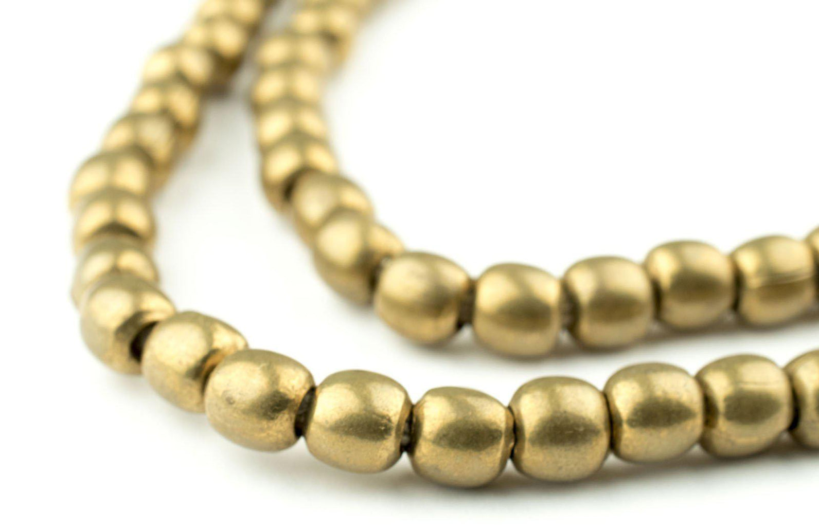 Brass Metal Cube Beads — The Bead Chest