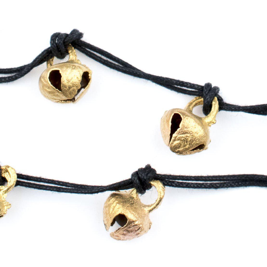 Brass Mini-Bell Pendants — The Bead Chest