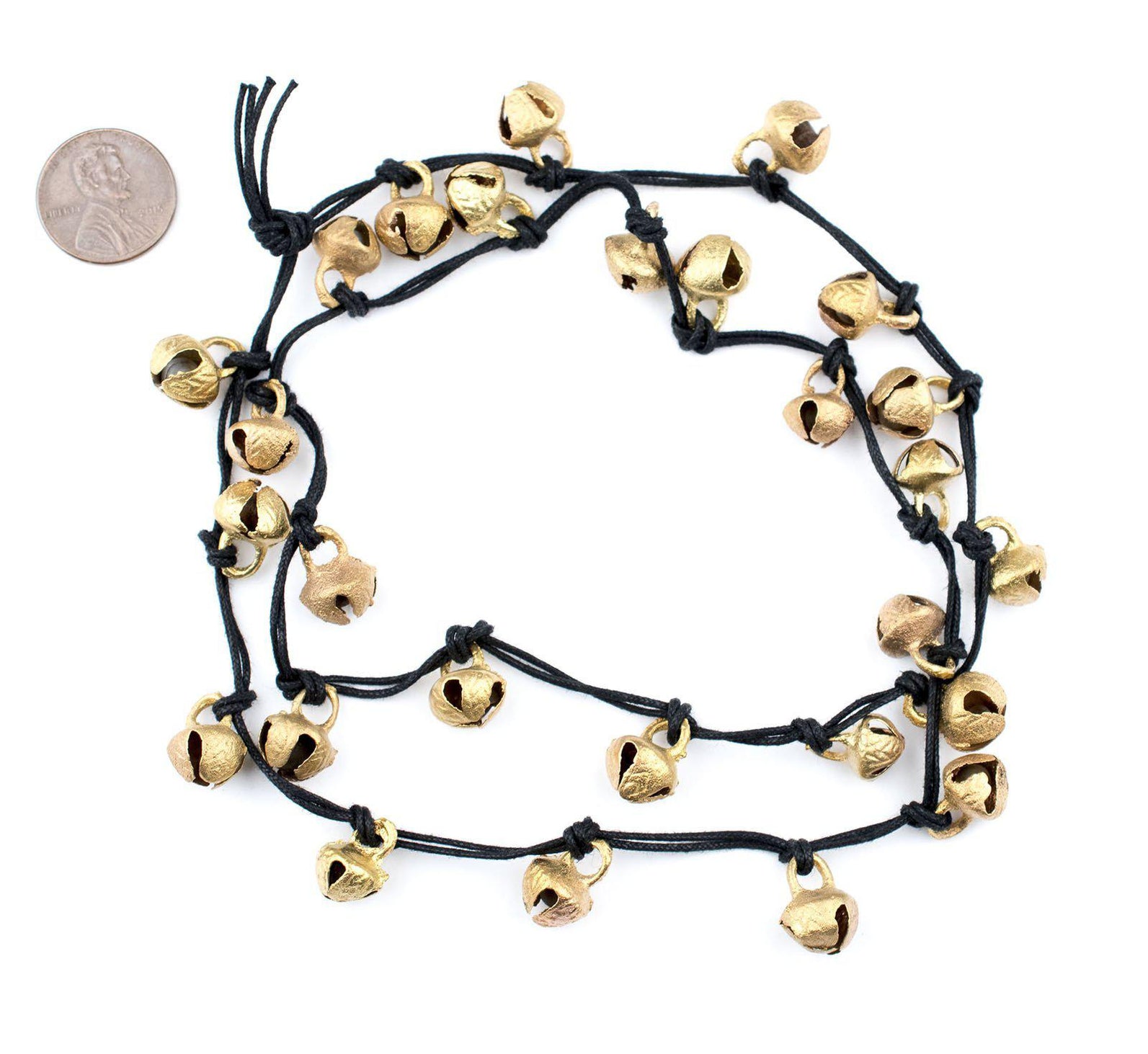 Brass Mini-Bell Pendants — The Bead Chest