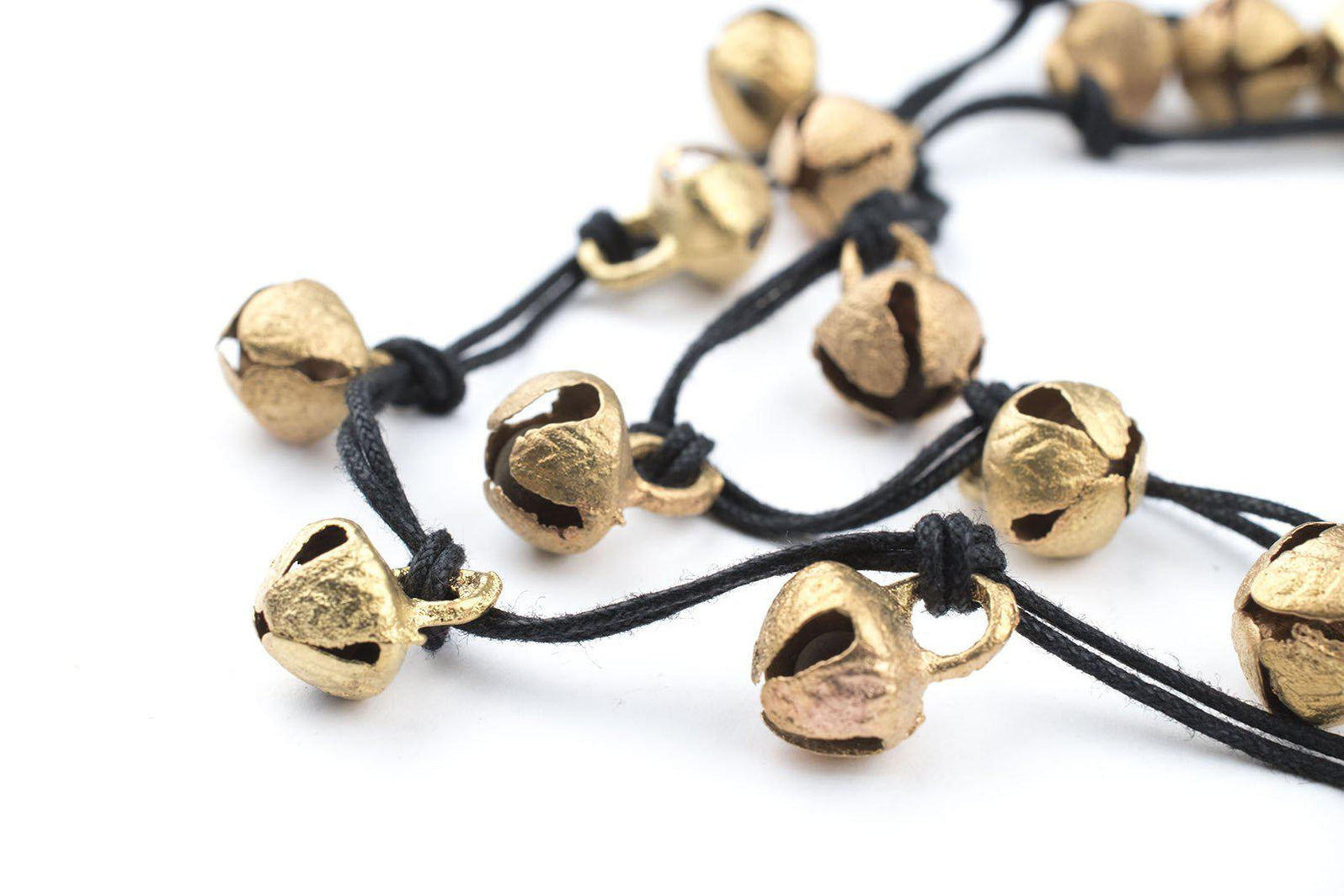 Brass Mini-Bell Pendants — The Bead Chest