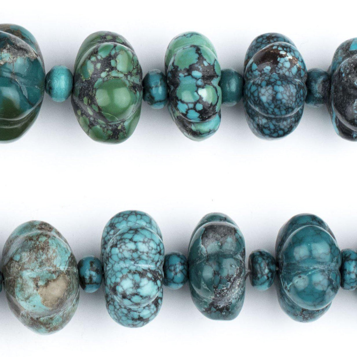Turquoise Flower Beads — The Bead Chest