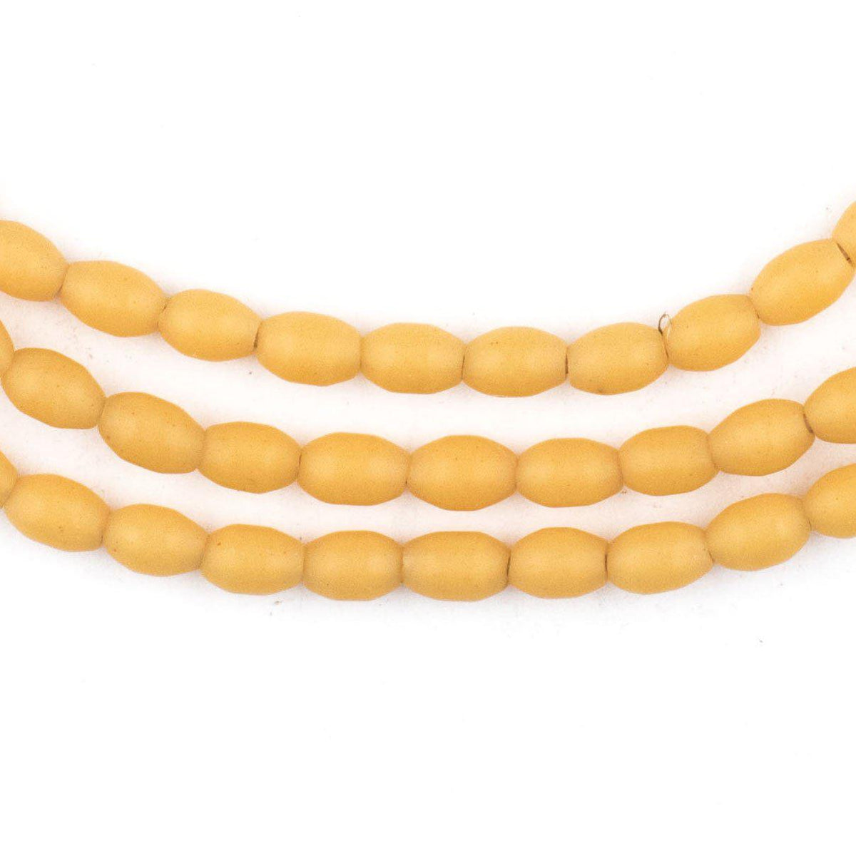 Peach Vintage Rice Beads (6x4mm) (Long Strand) — The Bead Chest
