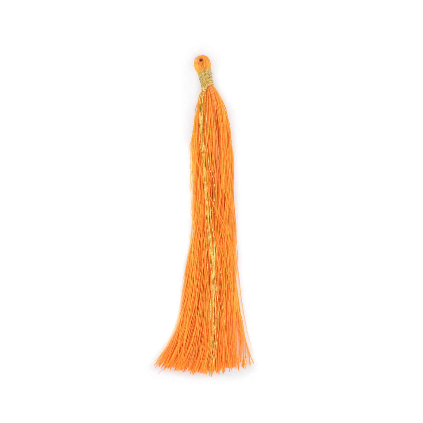 Orange 9cm Silk Tassels (5 Pack) — The Bead Chest