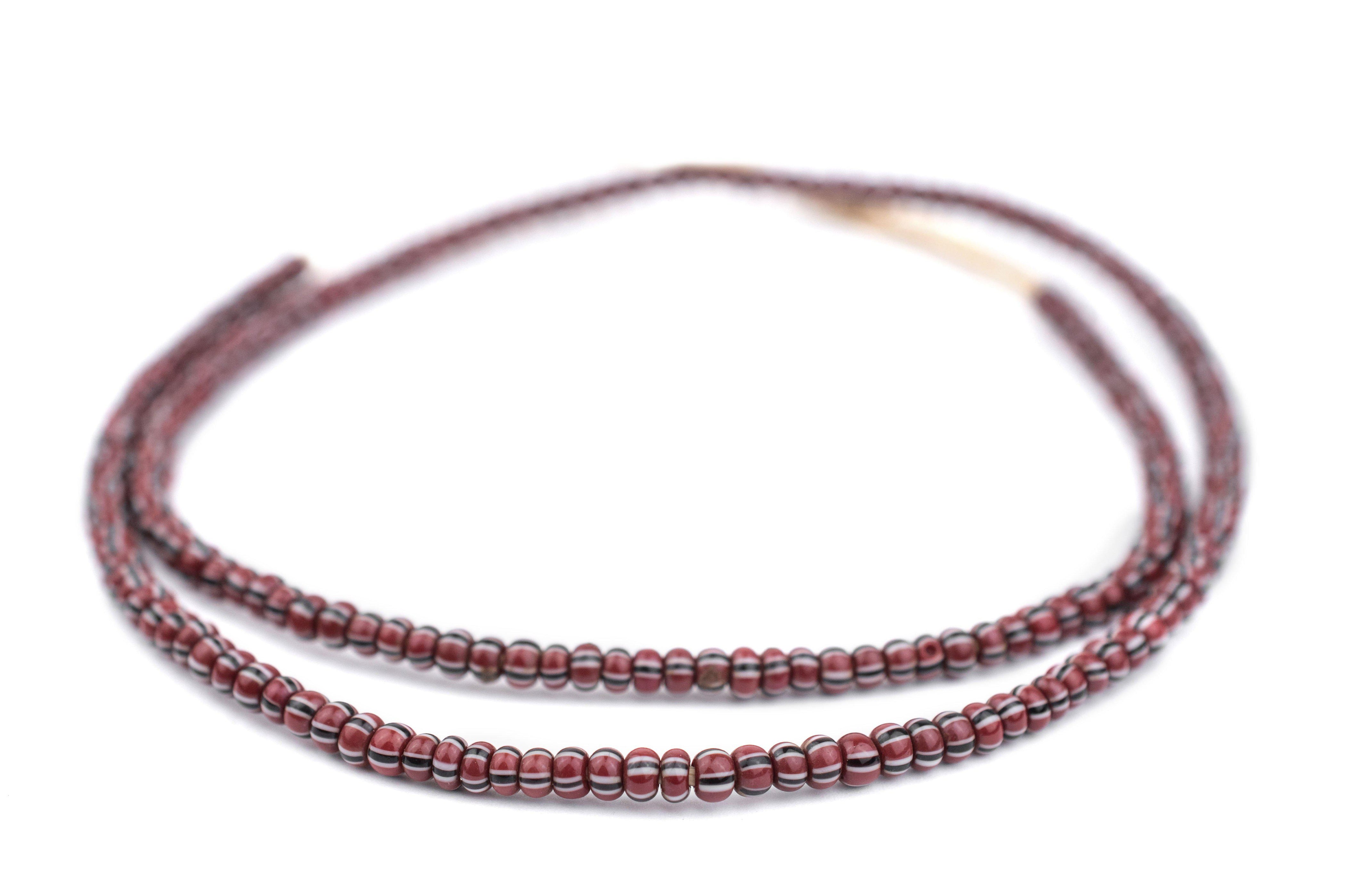 Tiny Chevron Beads — The Bead Chest