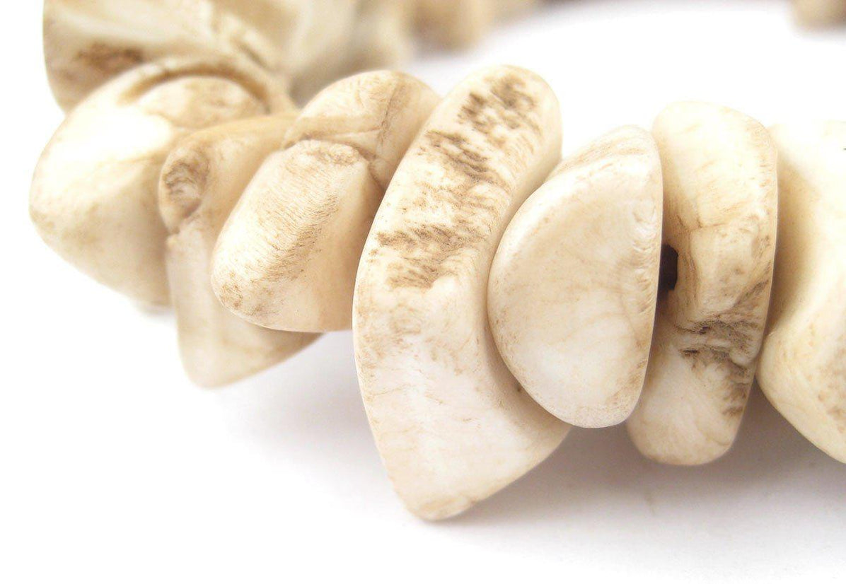 Vintage Naga Shell Shard Beads (Small) — The Bead Chest