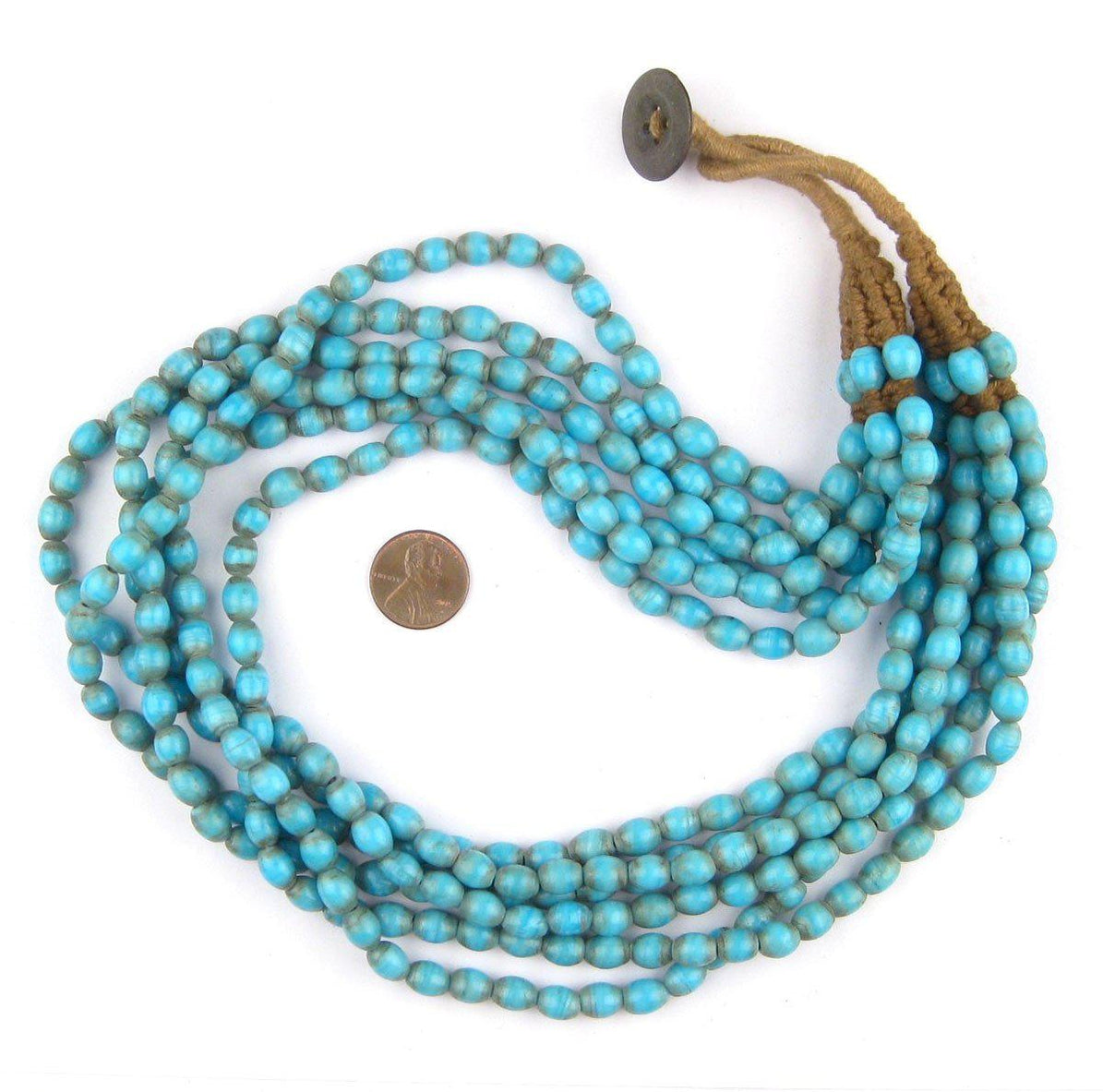 Turquoise Naga Bead Necklace — The Bead Chest