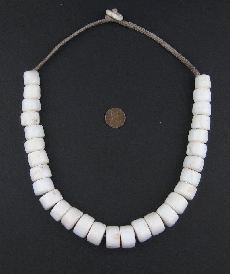 Graduated Cylinder Naga Shell Beads — The Bead Chest