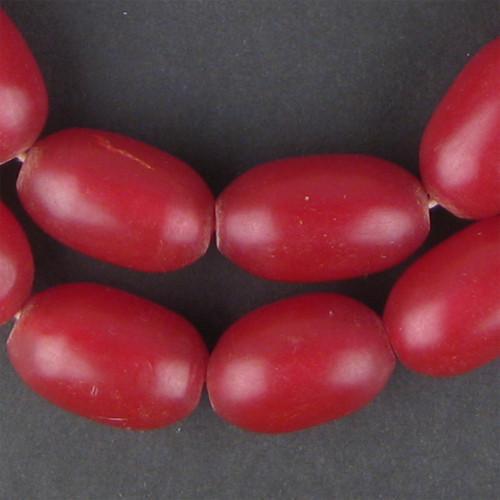 Red Amber Resin Beads from Ethiopia — The Bead Chest