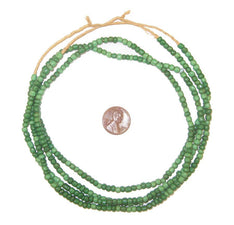 Green Small Glass Beads — The Bead Chest