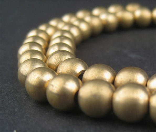 Brass Sphere Beads — The Bead Chest