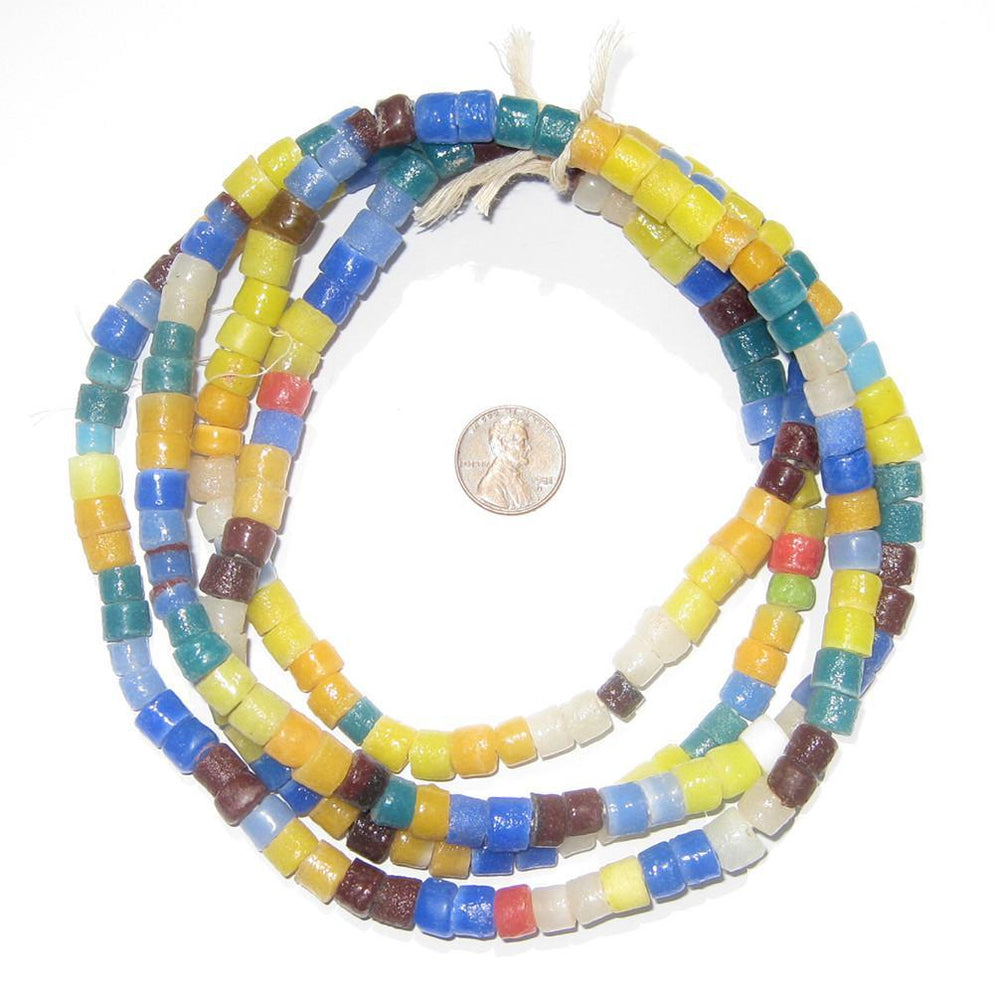 Summer Medley Sandcast Cylinder Beads — The Bead Chest