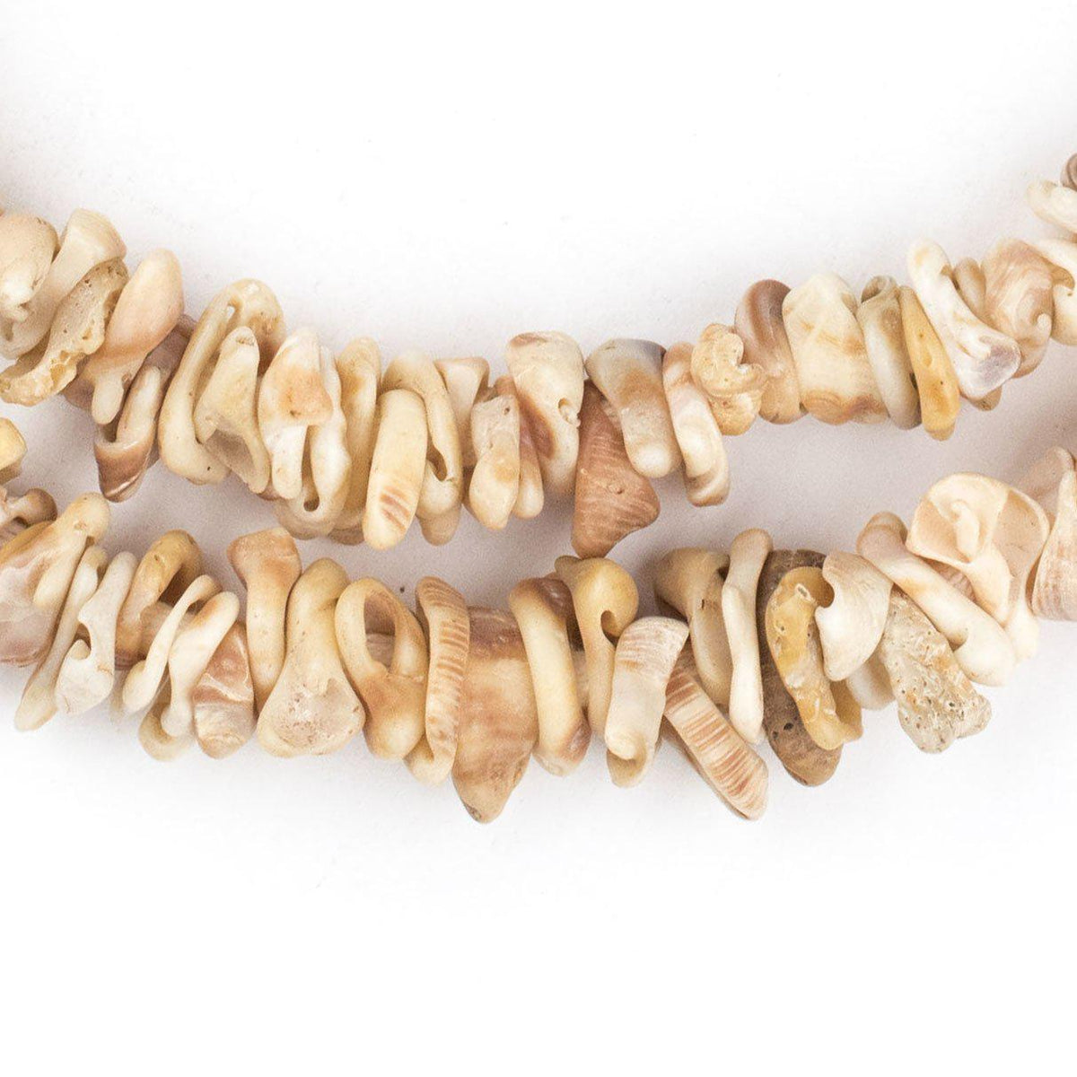 Natural African Shell Shard Beads — The Bead Chest
