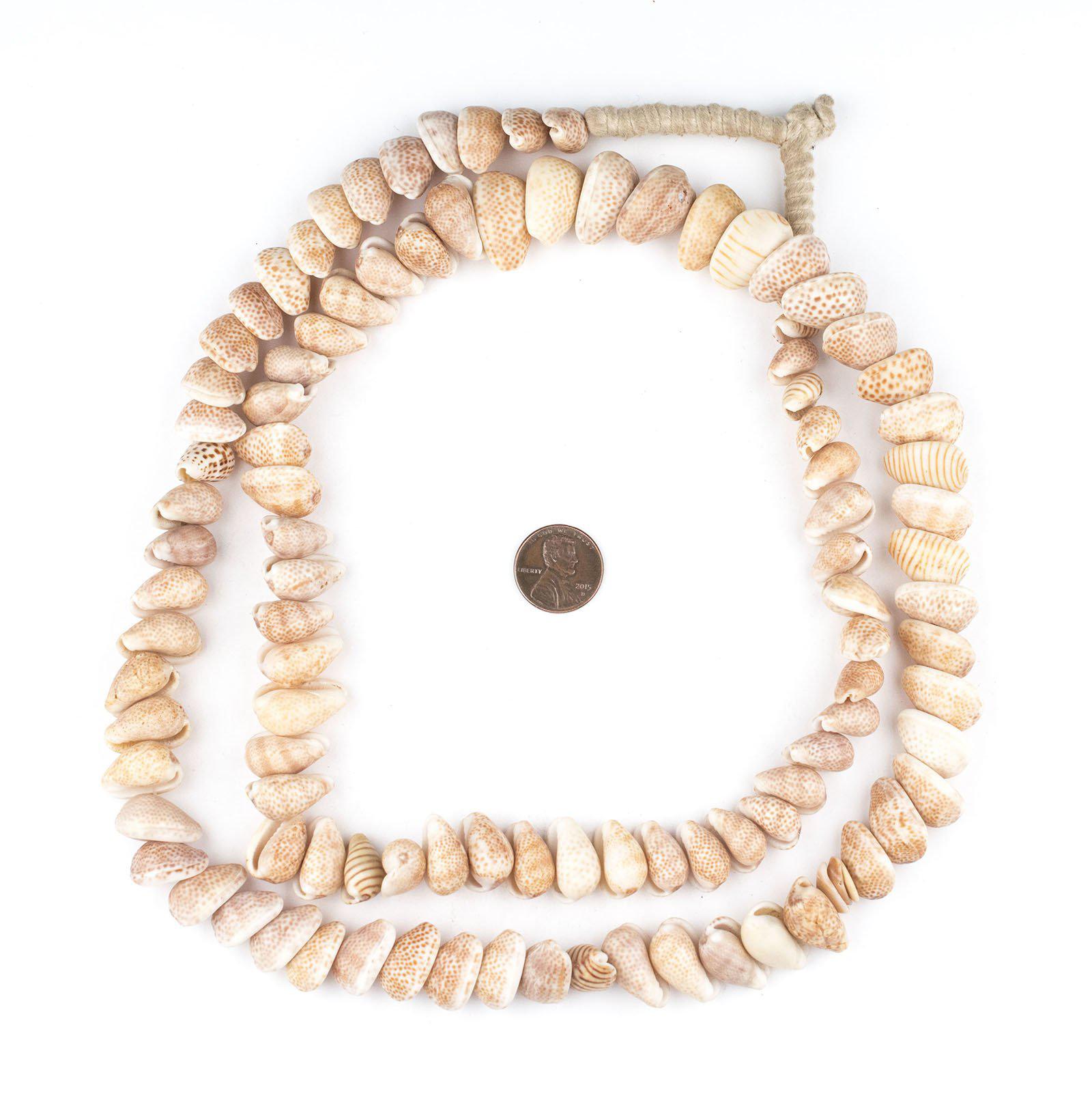 Spotted African Cowrie Shell Beads — The Bead Chest