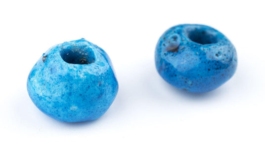 Vintage Glazed Ceramic Donkey Beads (2 Beads) — The Bead Chest