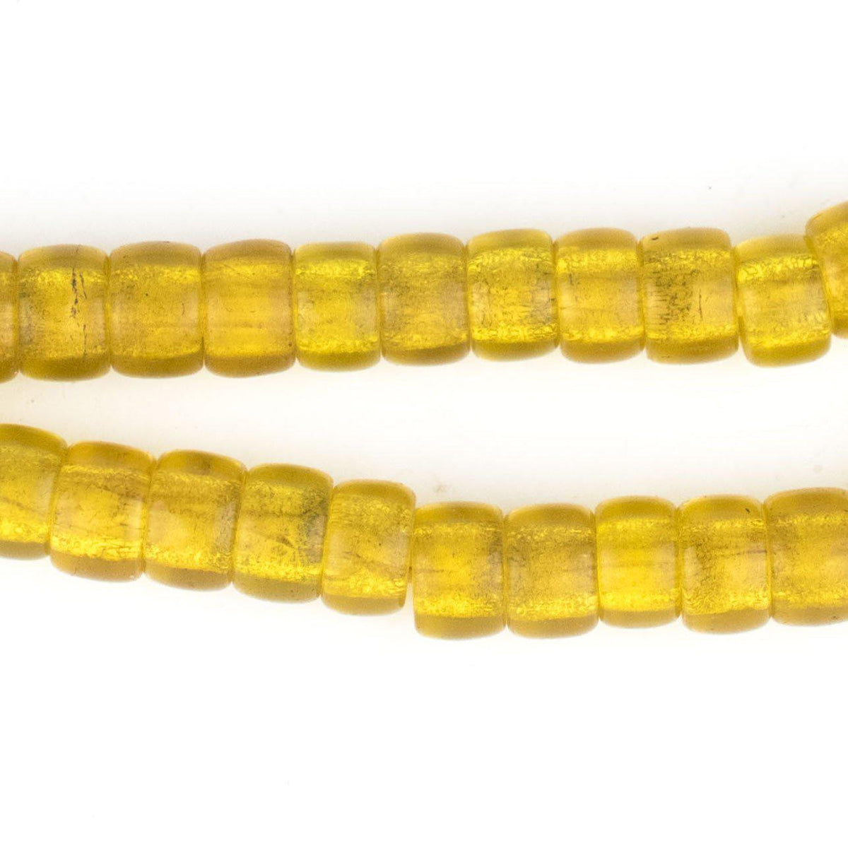 Old Semi-Translucent Yellow Padre Beads — The Bead Chest