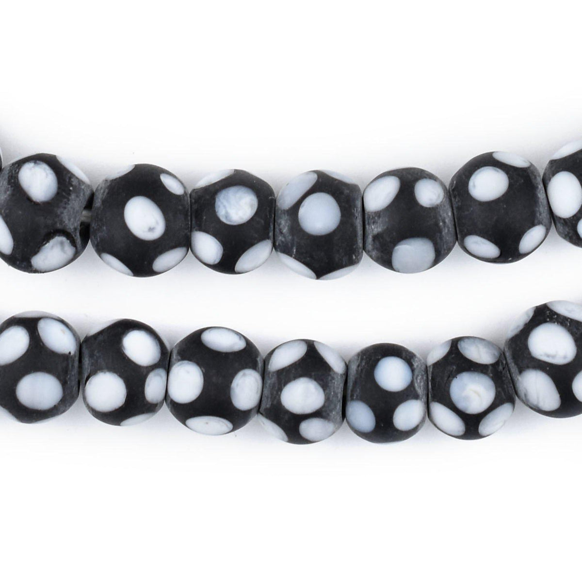 Black Skunk Beads (10mm) — The Bead Chest
