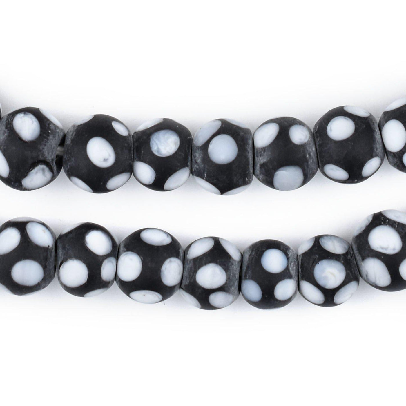 Black Skunk Beads (10mm) — The Bead Chest