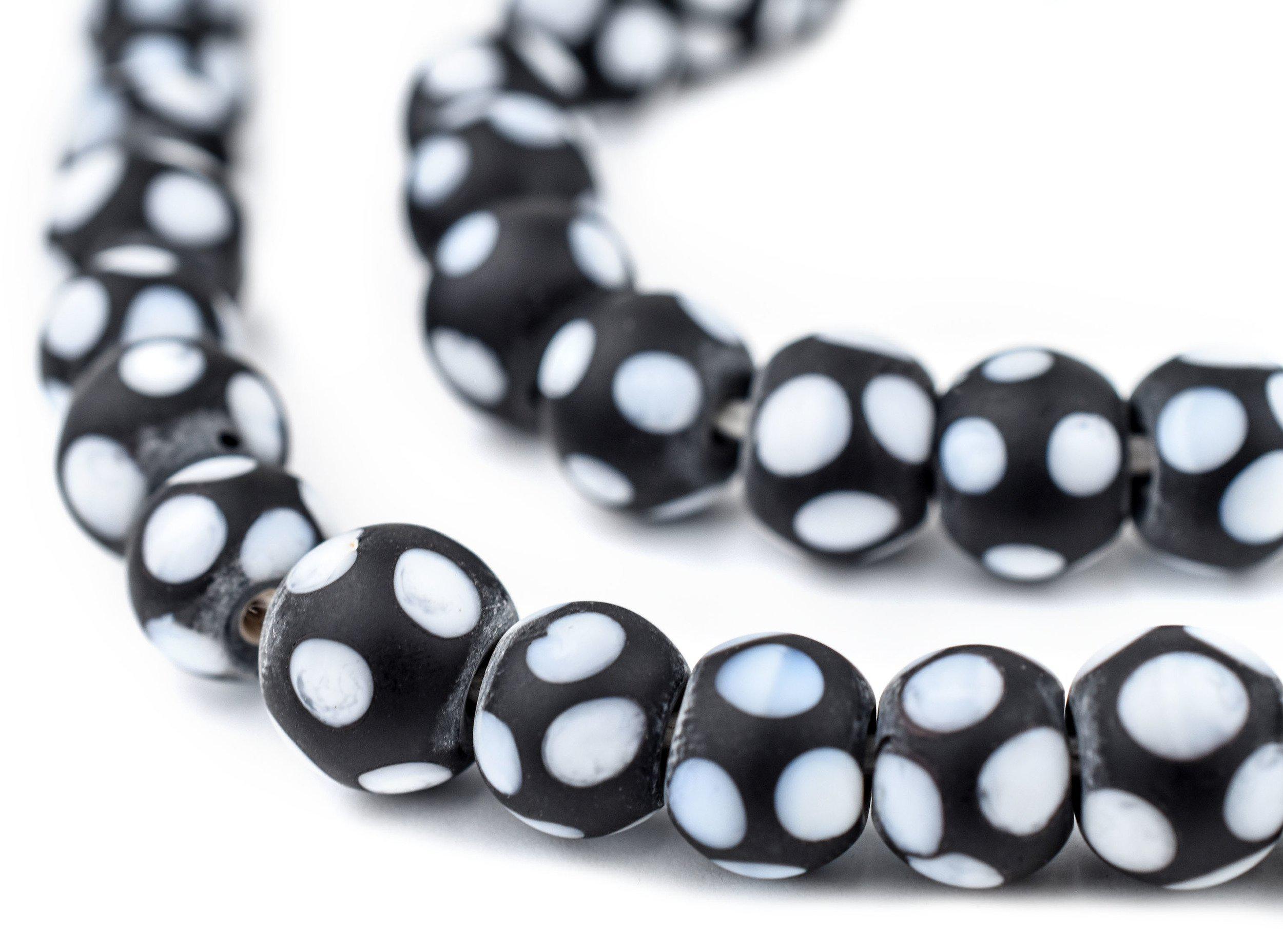 Black Skunk Beads (10mm) — The Bead Chest