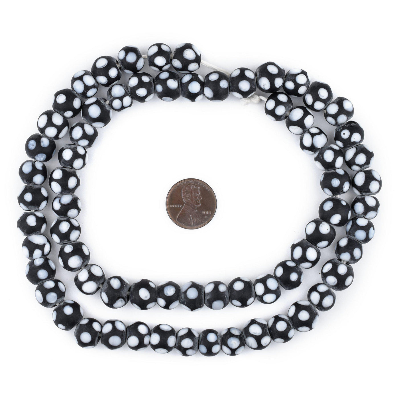 Black Skunk Beads (10mm) — The Bead Chest
