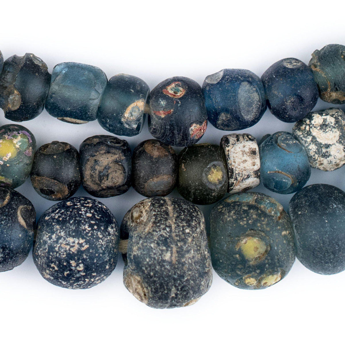 Authentic Ancient Roman Eye Beads (Long Strand) — The Bead Chest