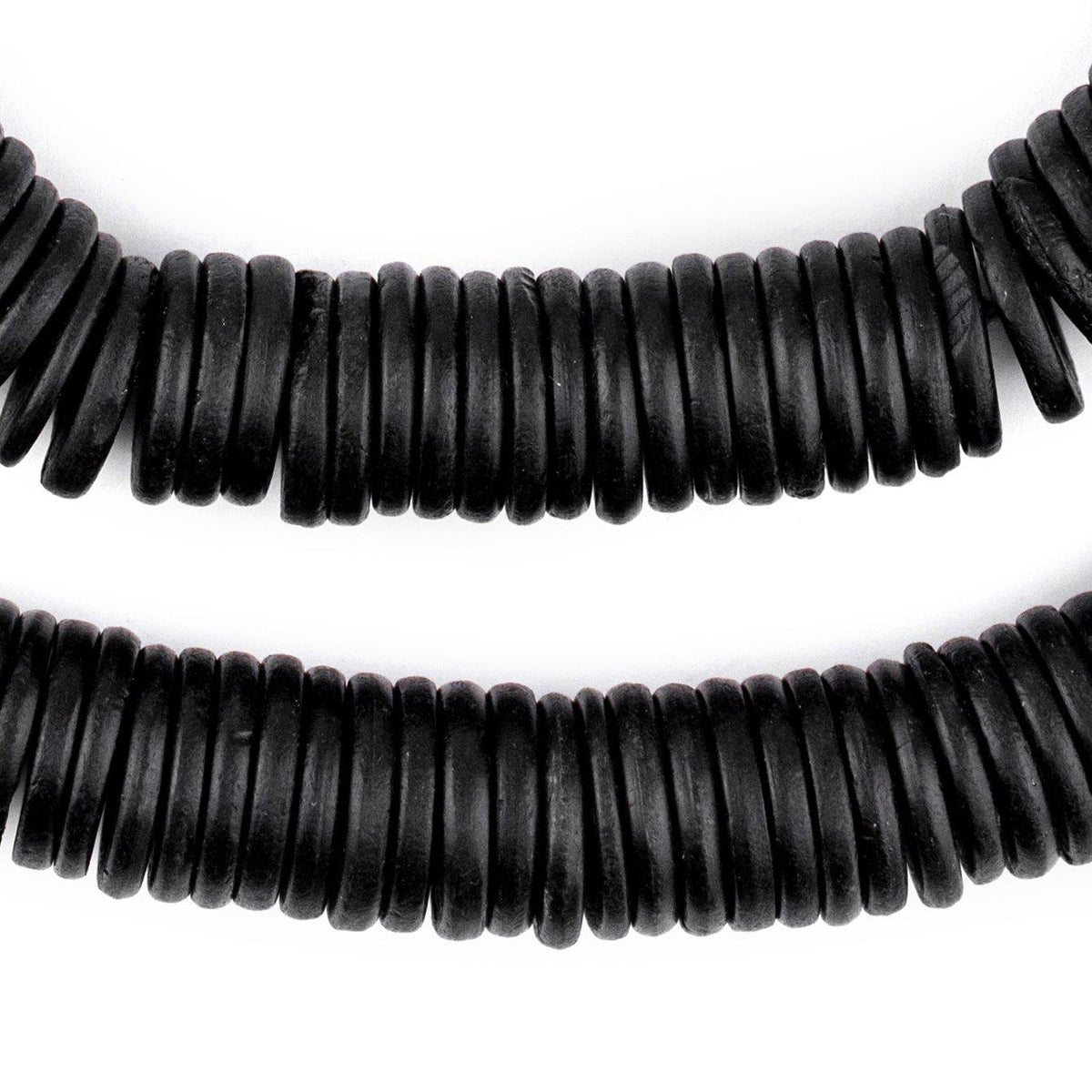 Black Bone Button Beads (14mm) — The Bead Chest