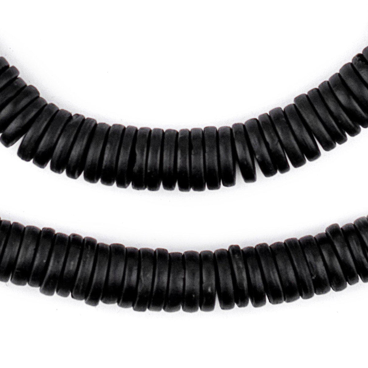 Black Bone Button Beads (10mm) — The Bead Chest