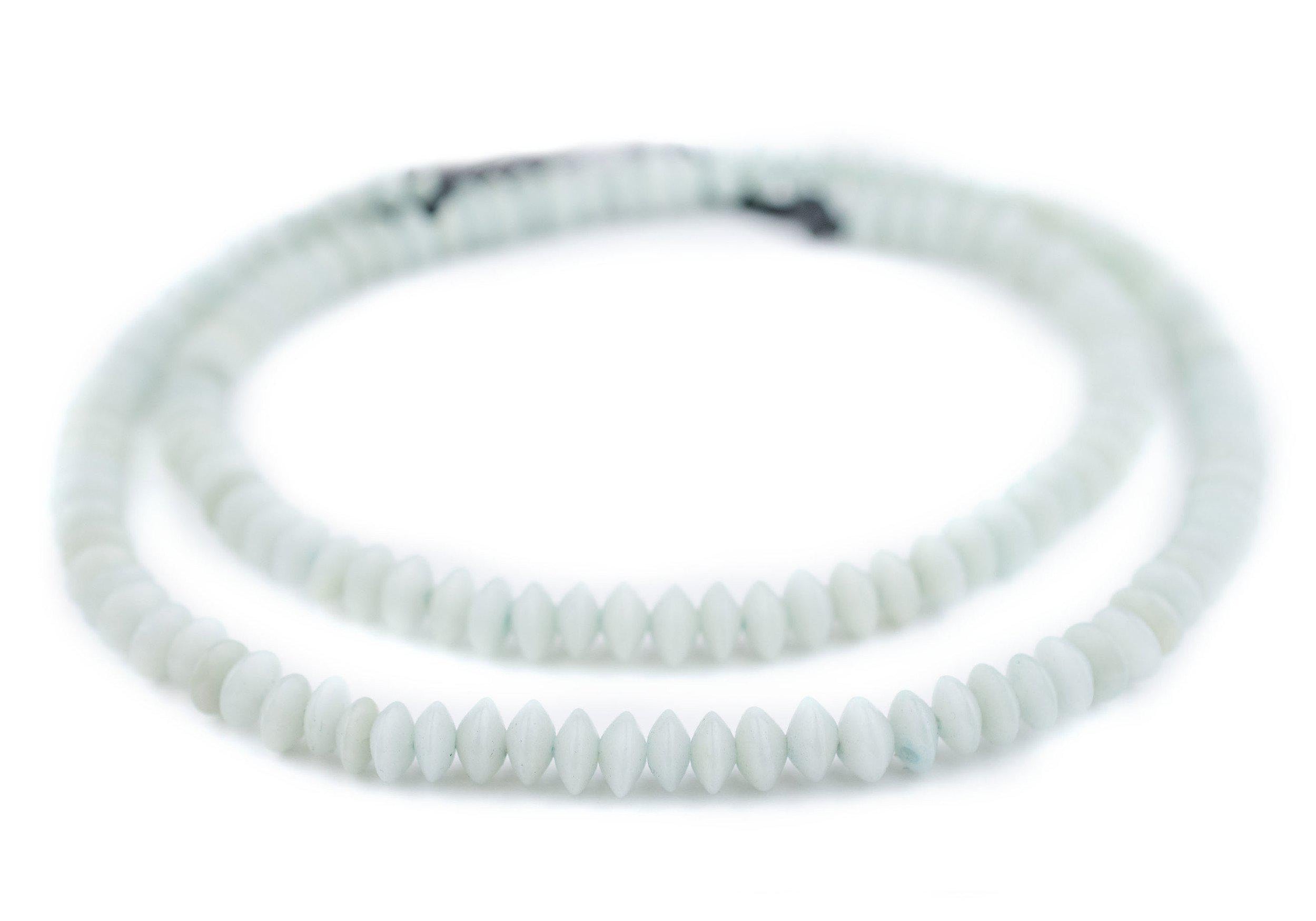 Baby Blue Natural Saucer Seed Beads (9mm) — The Bead Chest