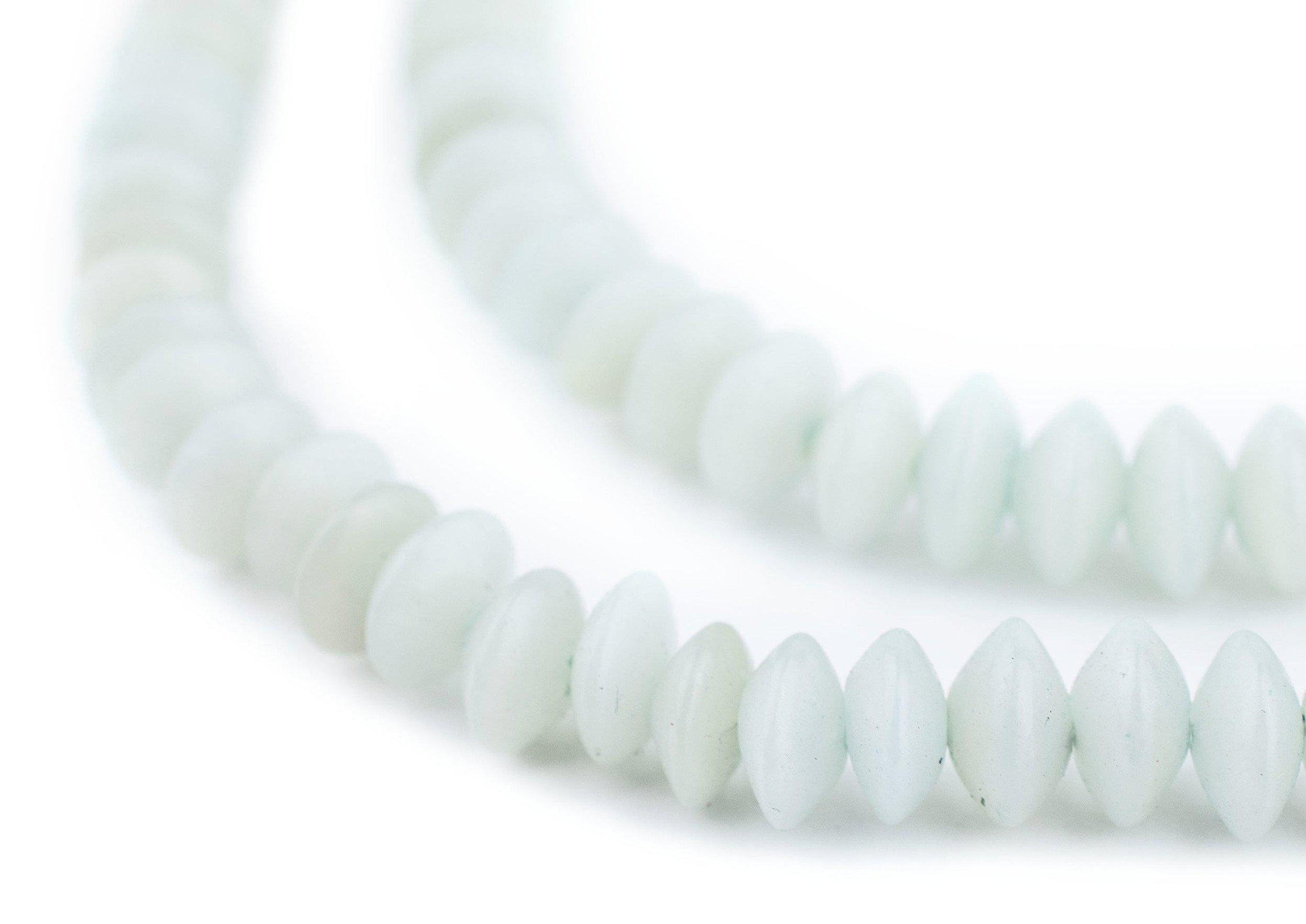Baby Blue Natural Saucer Seed Beads (9mm) — The Bead Chest