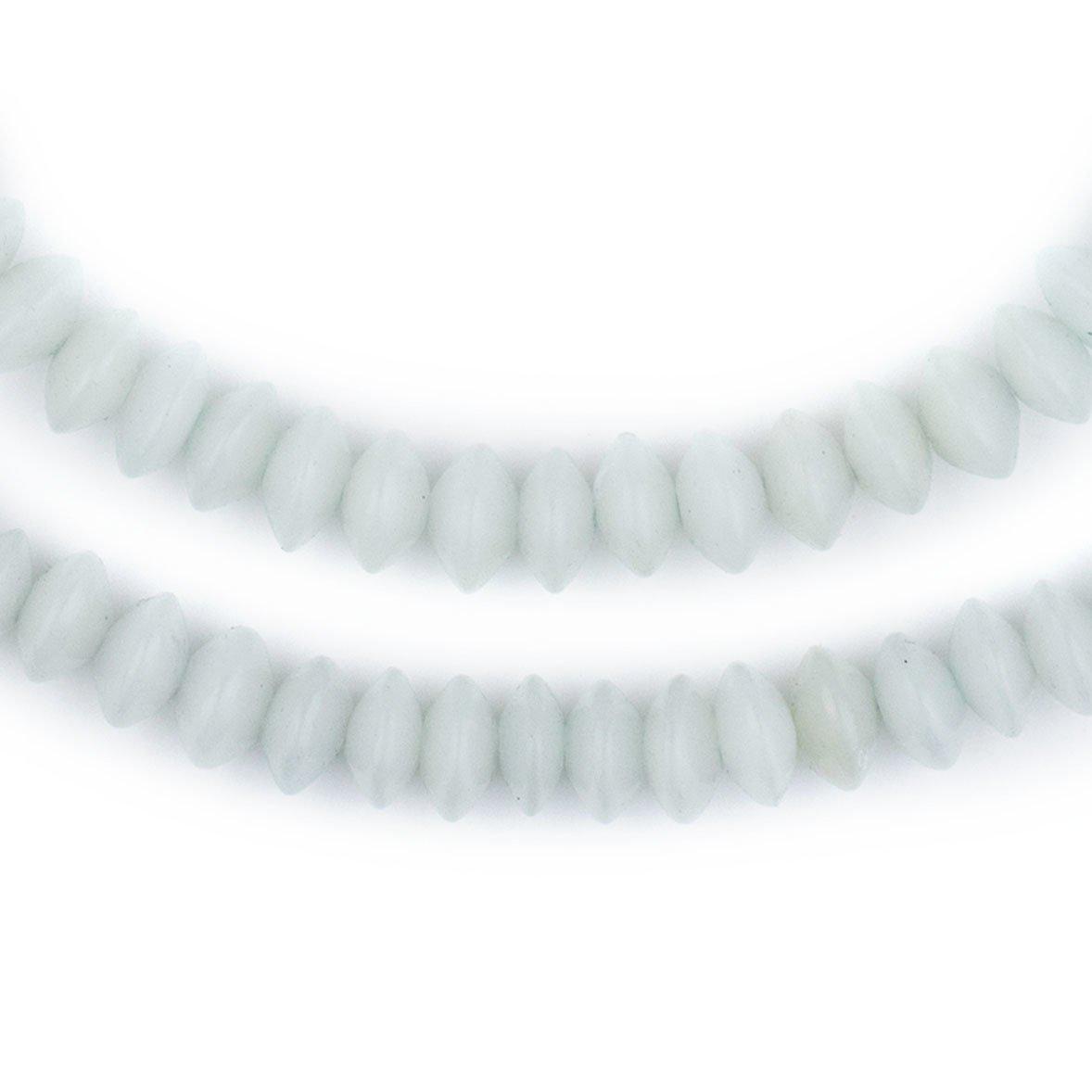 Baby Blue Natural Saucer Seed Beads (9mm) — The Bead Chest