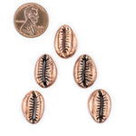 Antiqued Copper Cowrie Shell Beads (Set of 5) — The Bead Chest