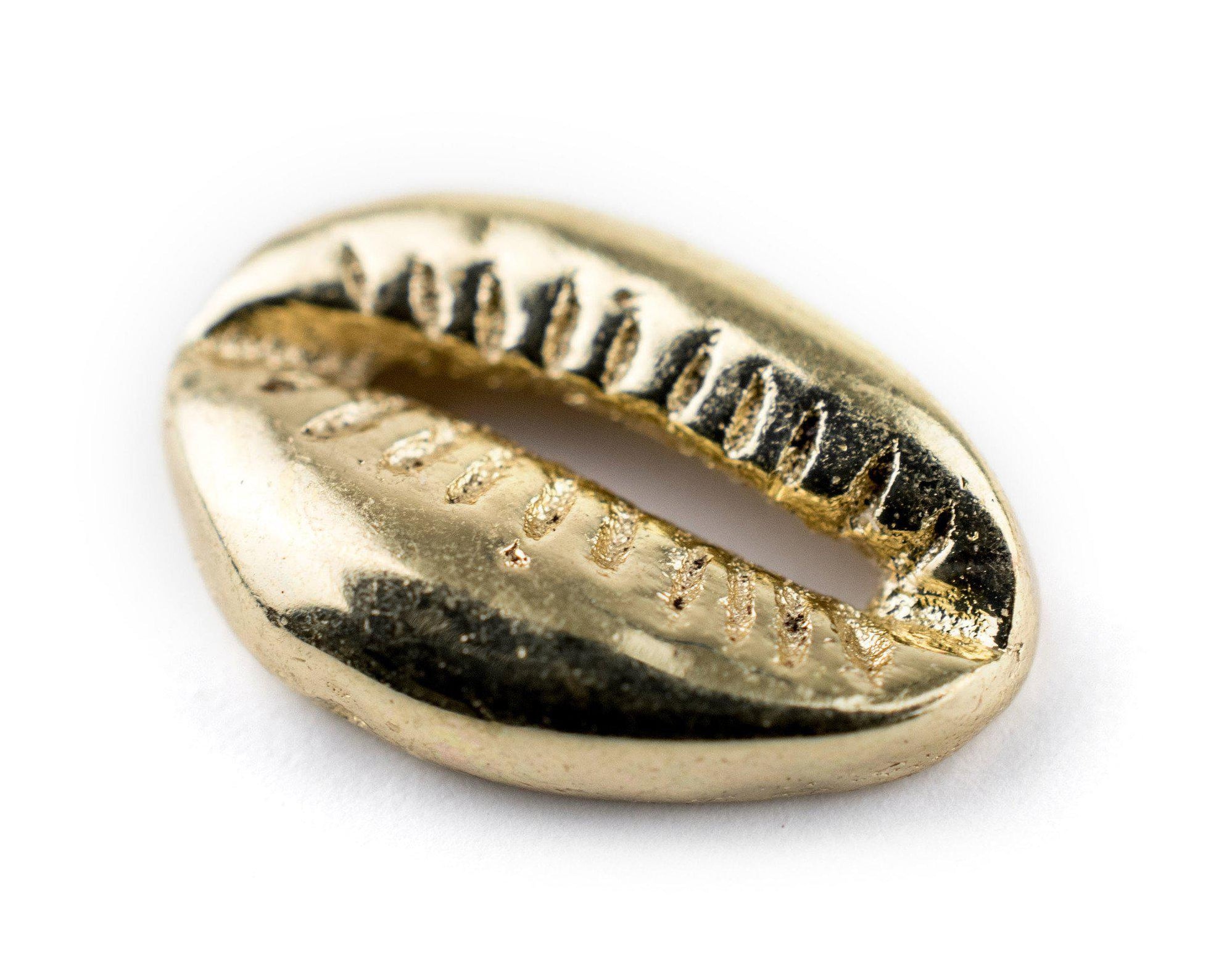 Gold Cowrie Shell Beads (Set of 5) — The Bead Chest