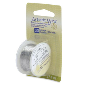 30 Gauge Stainless Steel Artistic Wire (90ft) — The Bead Chest