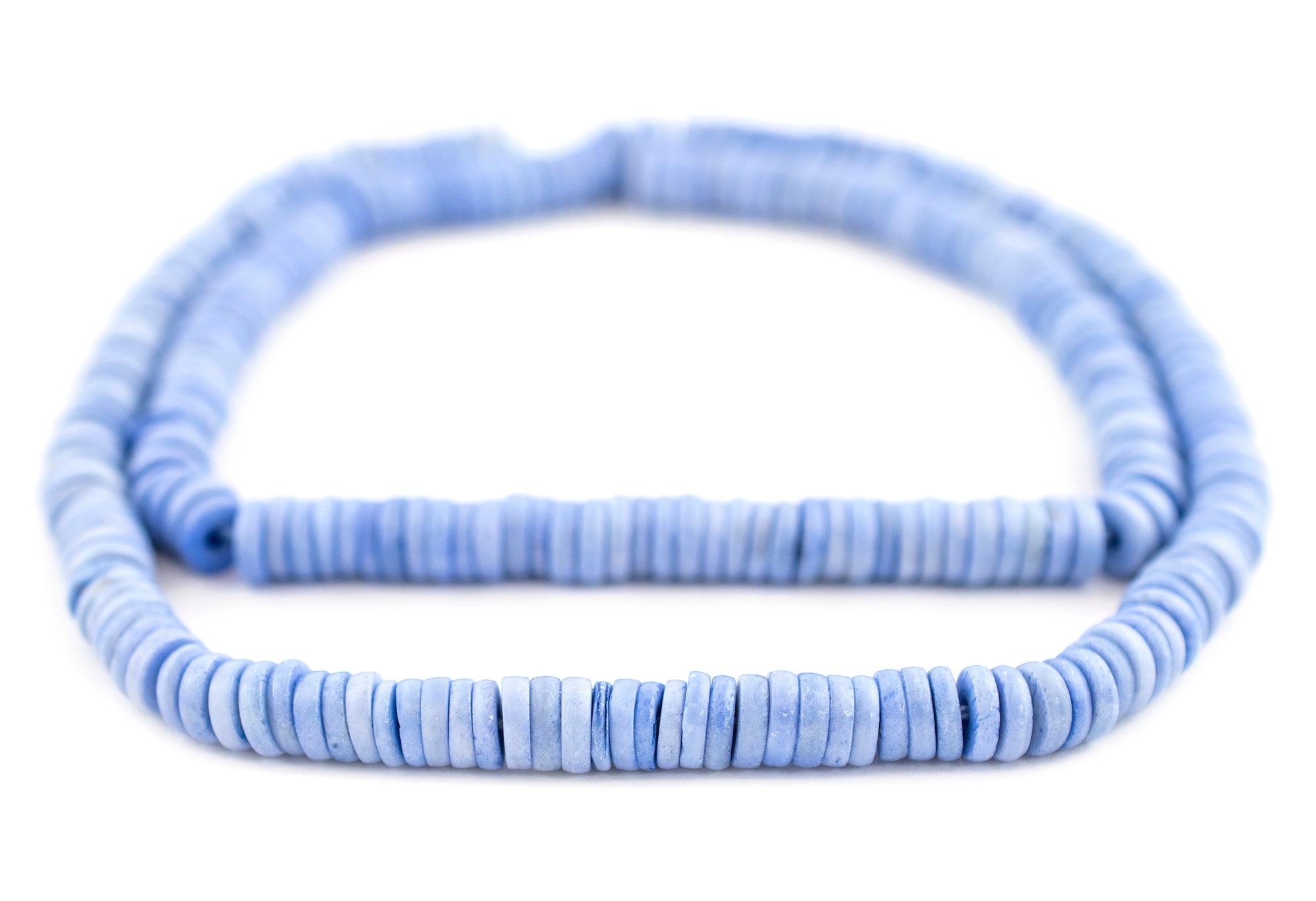 Blue Bone Button Beads (6mm) — The Bead Chest