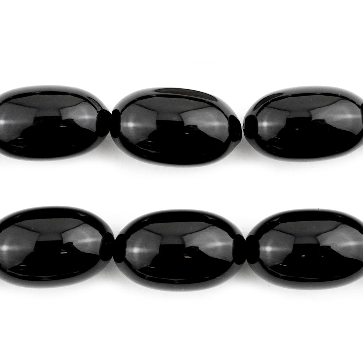 Onyx Capsule Beads (21x13mm) — The Bead Chest