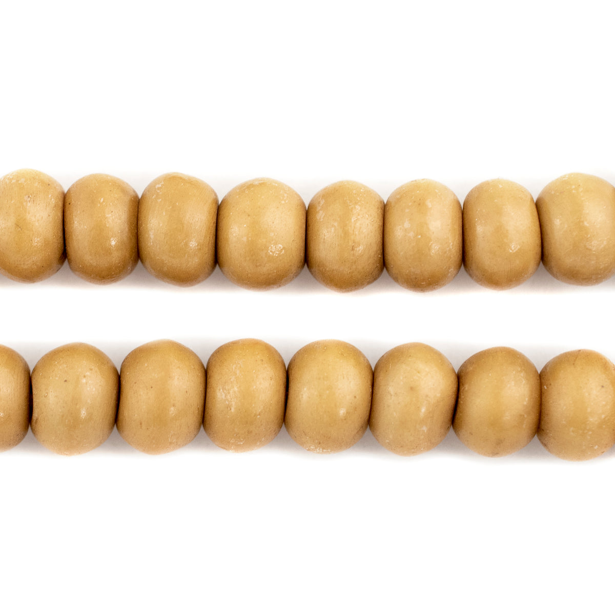 Light Brown Mala Bone Beads (10mm) — The Bead Chest